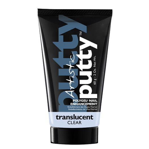 Artistic Putty Polygel - Translucent Clear 60g – Professional Salon ...